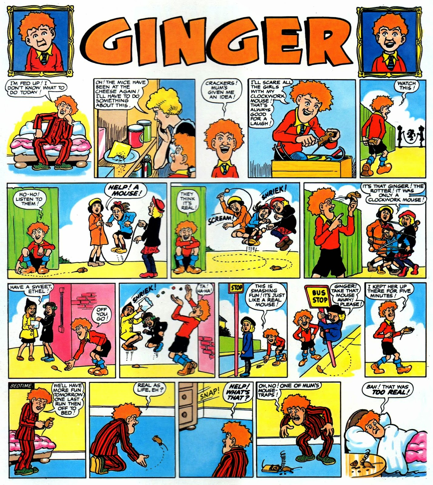 CRIVENS! COMICS & STUFF!: HERE, HAVE SOME GINGER...