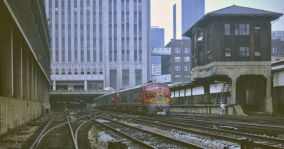 Industrial History: Harrison Street Tower: Controlled the South Tracks ...