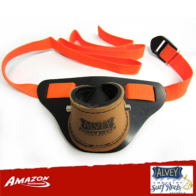 Survive the Elements: Alvey Leather Rod Holder Bucket with Gimbal
