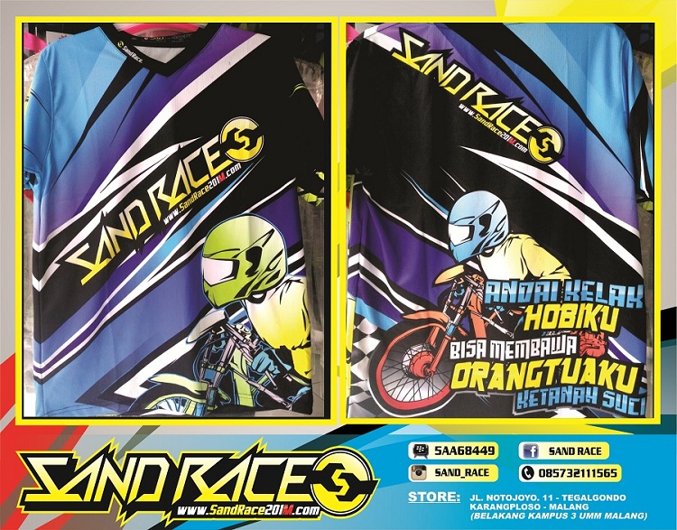 JERSEY DRAG BIKE SAND RACE RACING CLOTH ~ SAND RACE RACING CLOTH