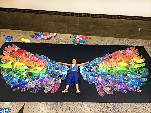 smART Class: Feather Wings Mural