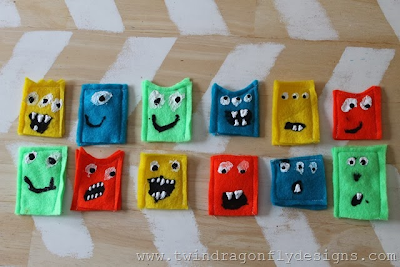 Monster Finger Puppet | Munchkins and Mayhem