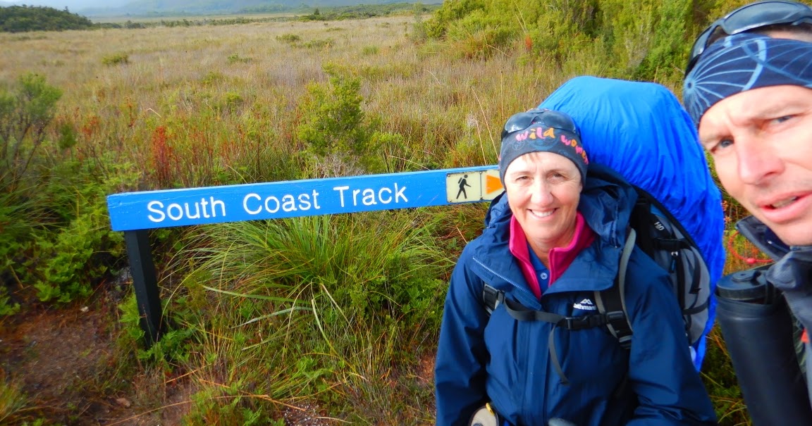 South Coast Track - 9 day hike - Adventures of Puff n Puffin