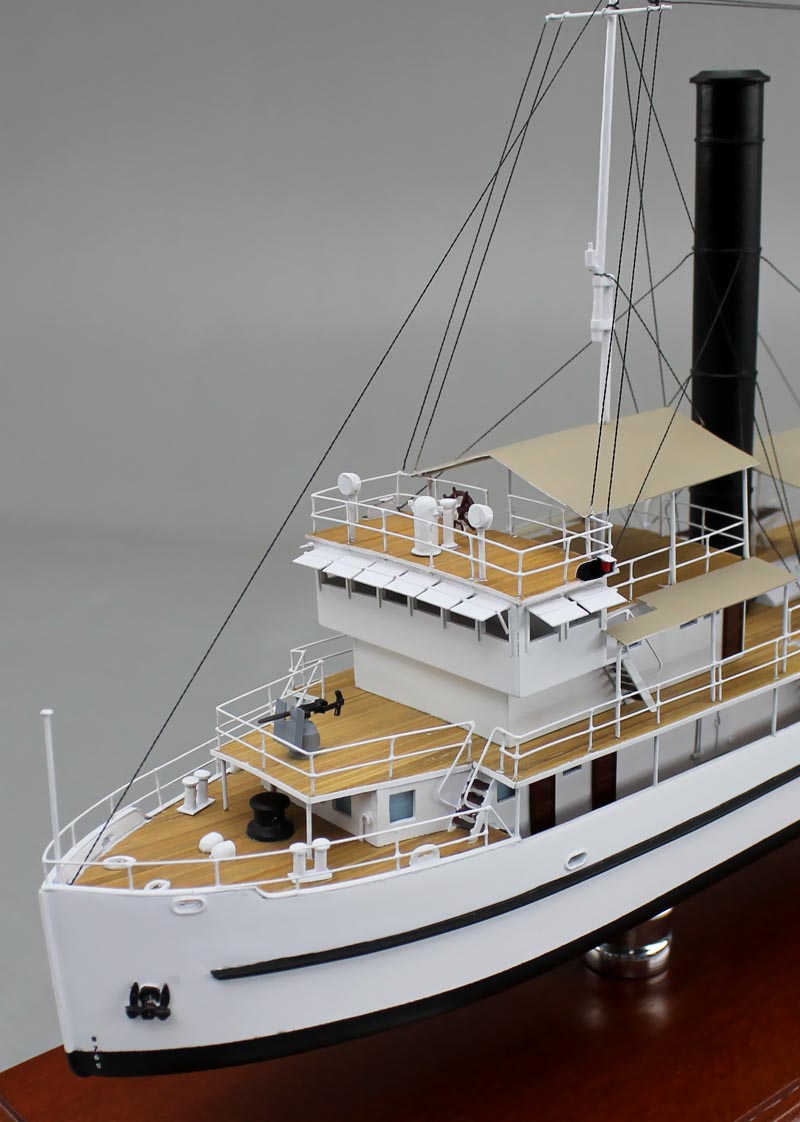 SD Model Makers: USS San Pablo Gunboat Model - San Pebbles Movie Boat Model