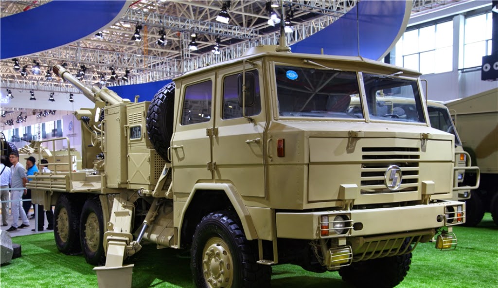 Chinese PCL-09 CS/SH1 122 Wheeled Self-Propelled Howitzer | Chinese Military Review
