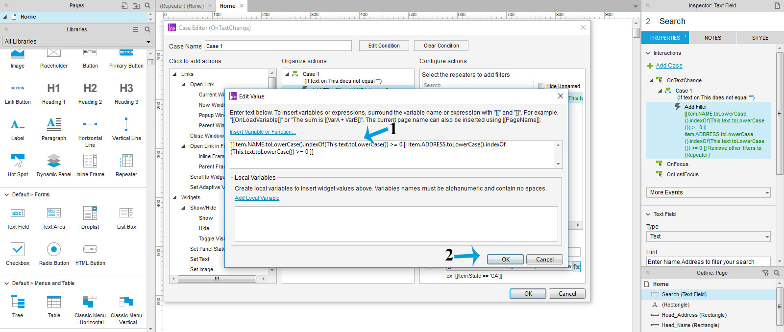UI/UX Design: Search Filter