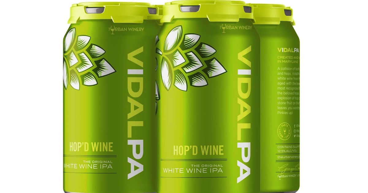 The Urban Winery's VIDALPA Hop'd Wine on Packaging of the World ...