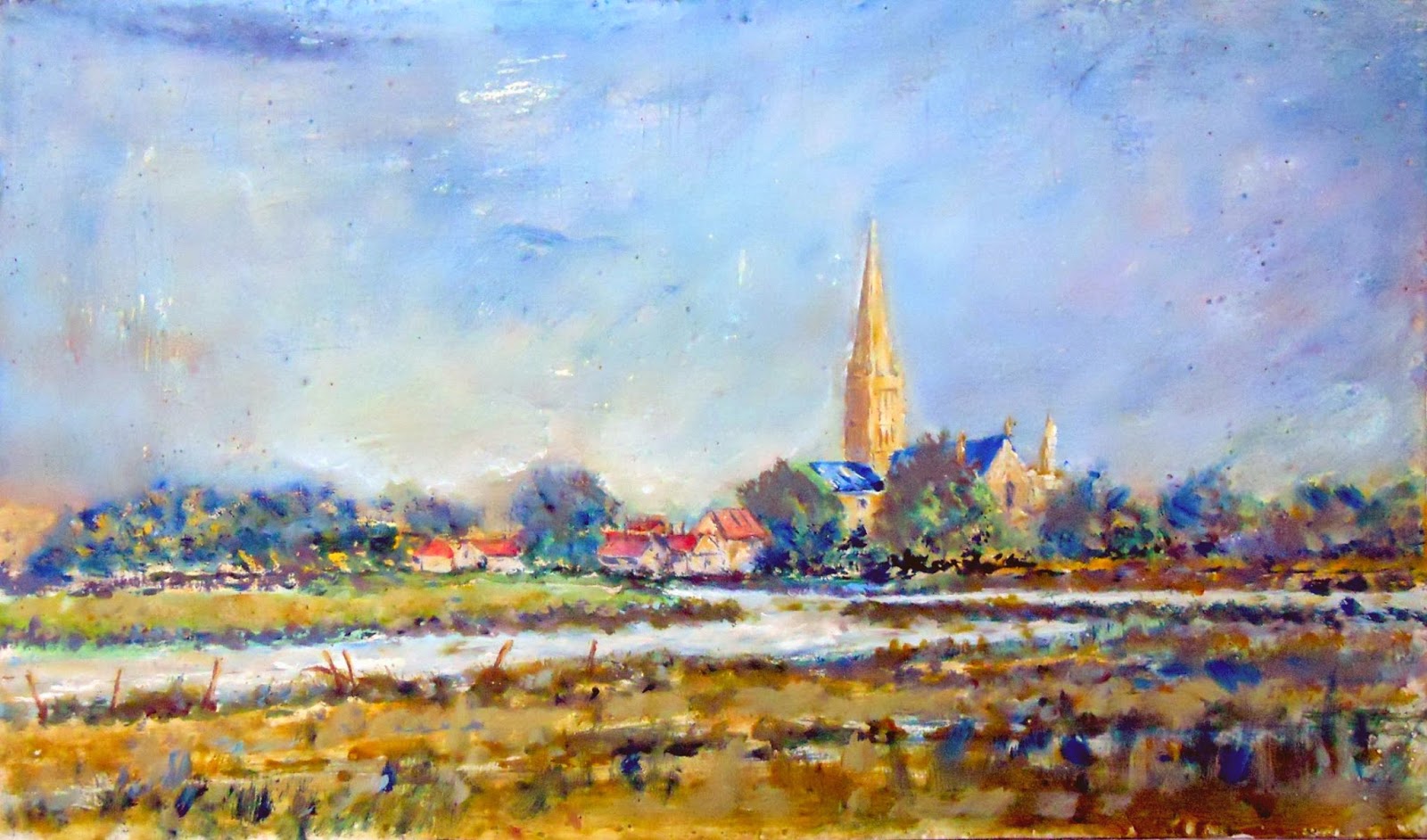 Acuarelas y algo más: Catedral de Salisbury