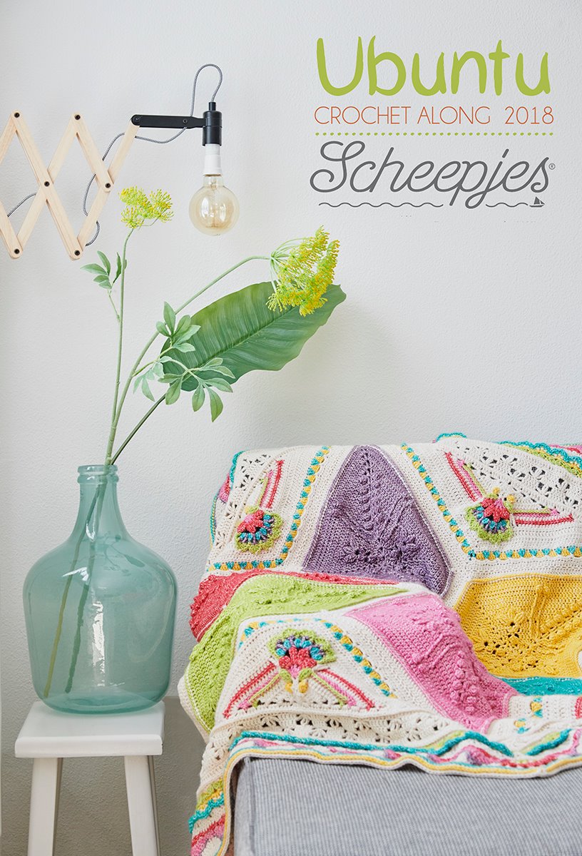 Scheepjes CAL 2018: Ubuntu Hexagon Blanket | TheCurioCraftsRoom
