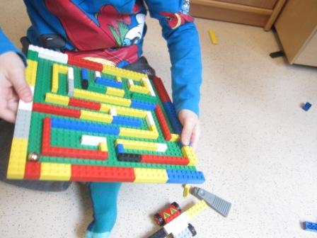 Labyrinth aus Lego