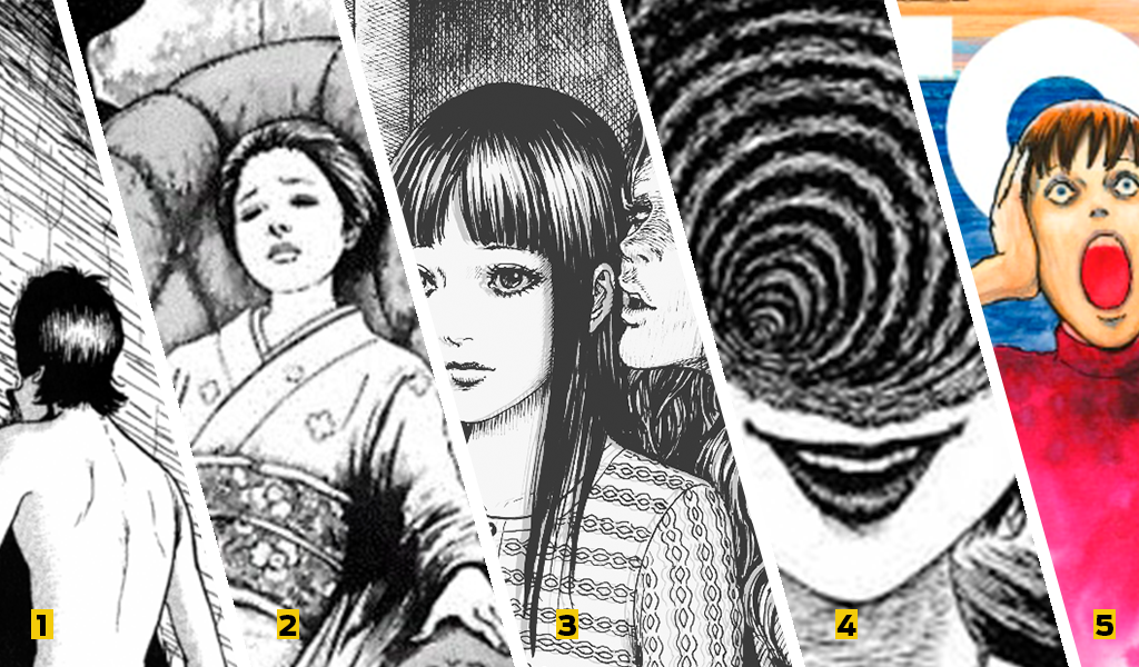 5 obras para começar a ler Junji Ito
