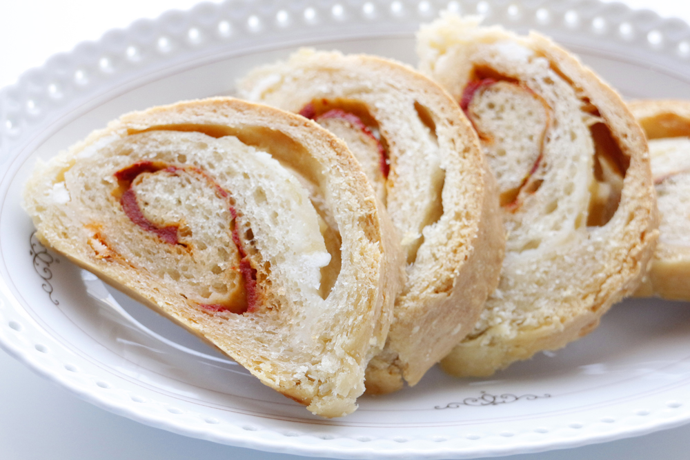 Pane all'olio extra vergine d'oliva e Pomodoro