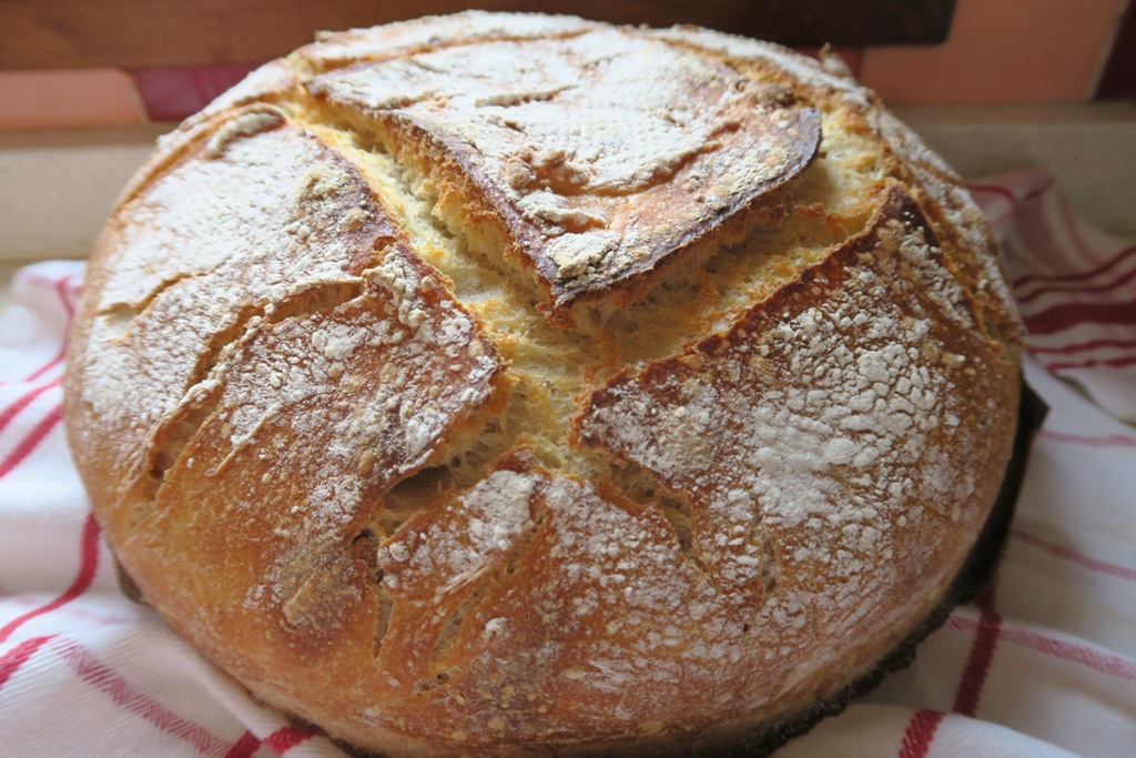 Hogaza de pan para el domingo | El blog de Lucía