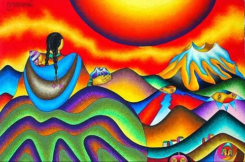 Crónicas de la Tierra sin Mal : El arte de Roberto Mamani Mamani