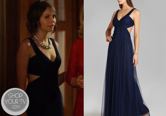 Arrow: Season 2 Episode 8 Thea's Black Cutout Gown | Shop Your TV