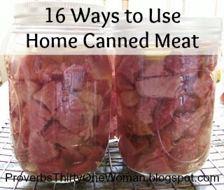16 Ways to Use Home Canned Meat - Proverbs 31 Homestead