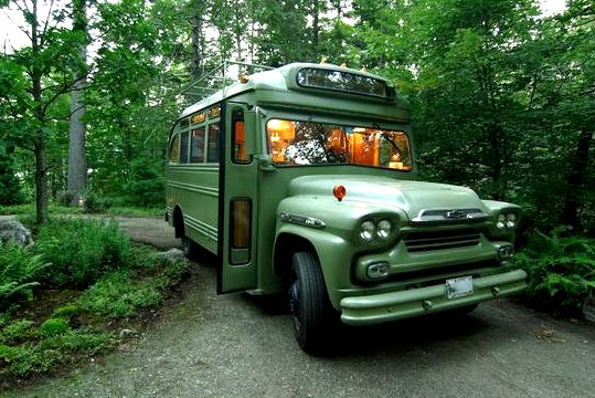 The Flying Tortoise: A Tiny Bus Converted Into A Beautiful Motorhome...