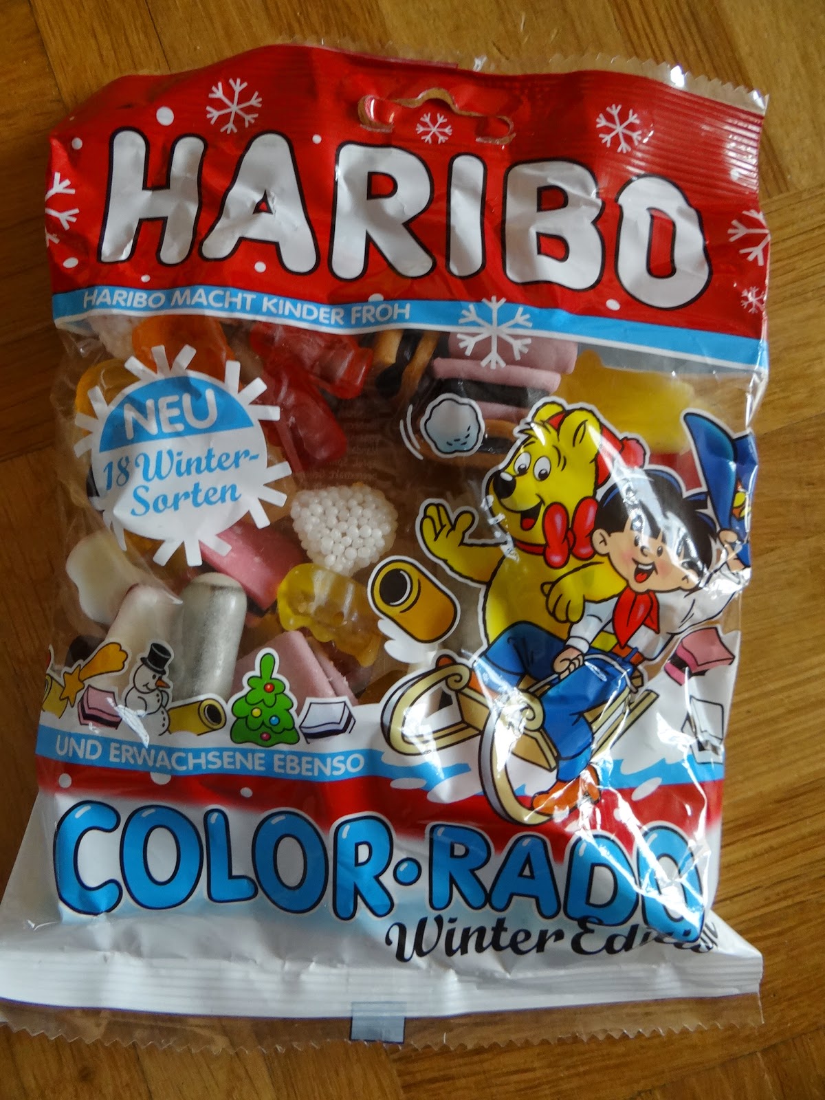 Heike's Teststübchen: Haribo und die Welt wird auch im Winter bunt