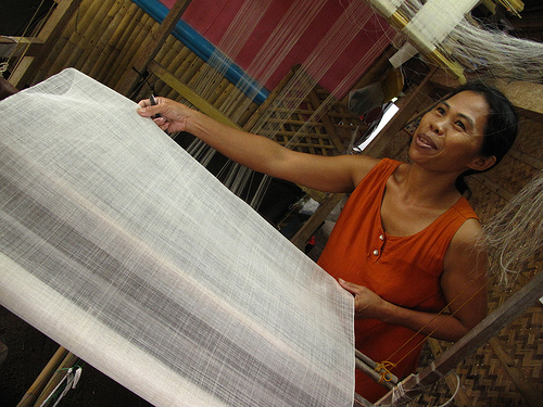 Anna Agyekum: Pina Fabric from the Philippines