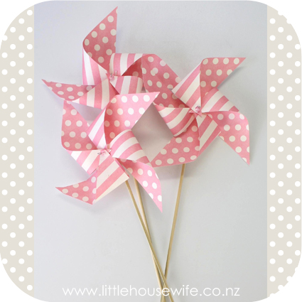 Enola Ladesma: Ideas Making windmills from paper