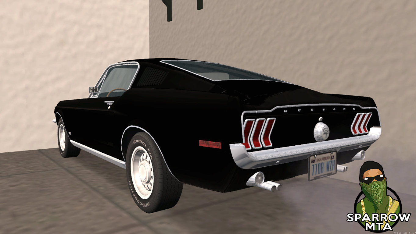 MTA SA Ford Mustang GT Fastback 390 1968 Scripti