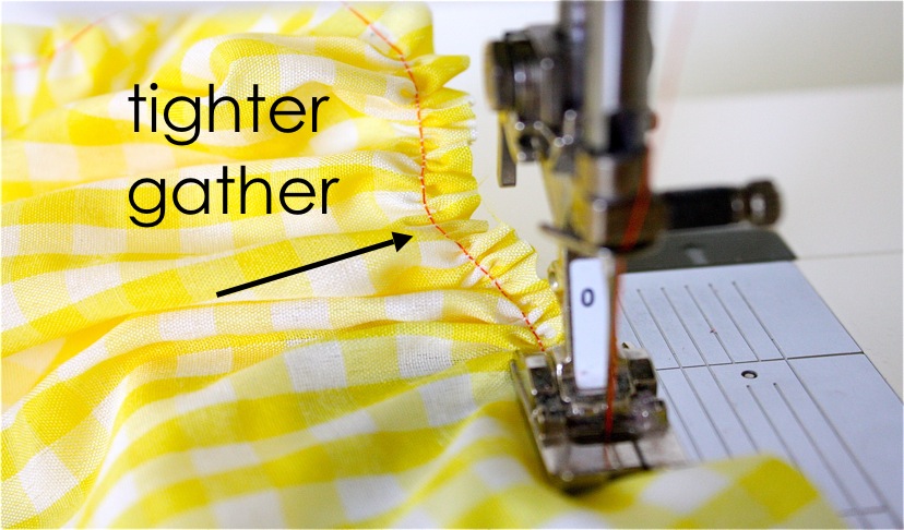 Gathering Fabric 2 ways - MADE EVERYDAY