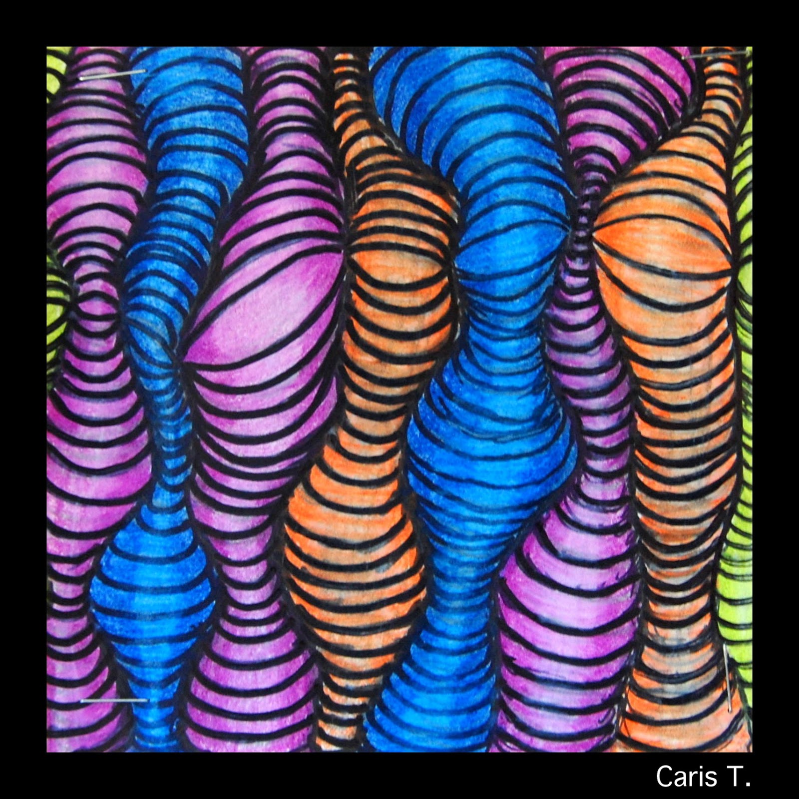 The New Hope Art Gallery: Middle School Art: Optical Illusions