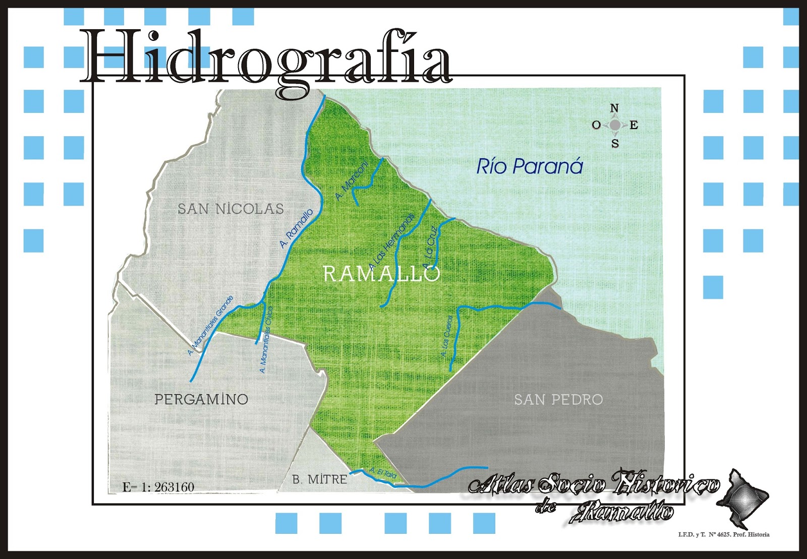 Clase Turista: Mapas temáticos de Ramallo