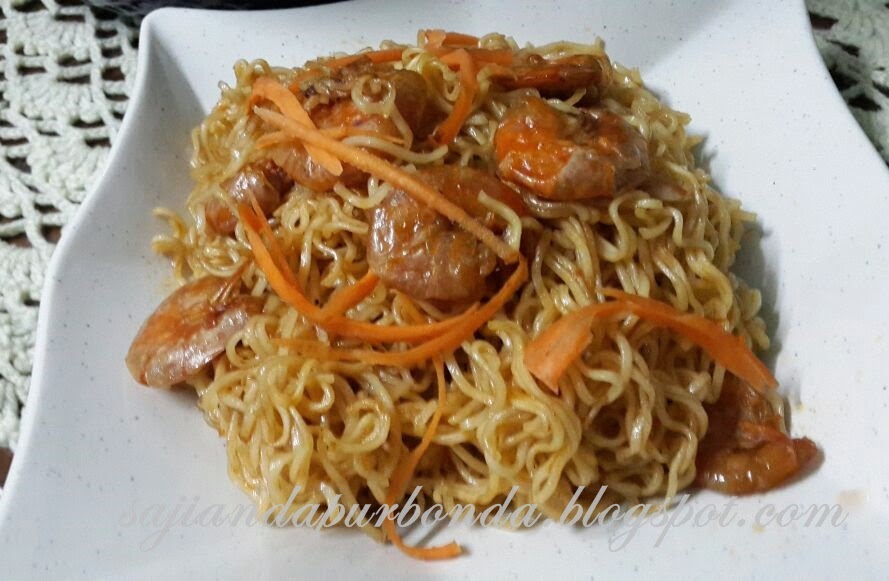 Mee Goreng Cintan, 3 minit sahaja dengan periuk Noxxa