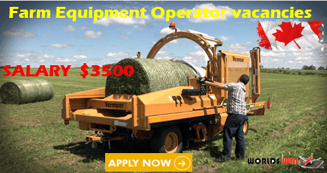 Farm Equipment Operator vacancies in canada