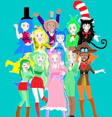 Anime Base Characters: The Pink Panther and pals 2 human female changed ...