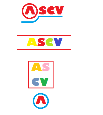Aquí Sólo Cabe la Verdad: El logo de ASCV