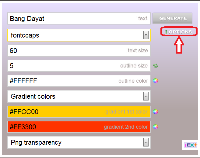 Cara Mudah Membuat Logo Text Secara Online - Bang Dayat Blog's