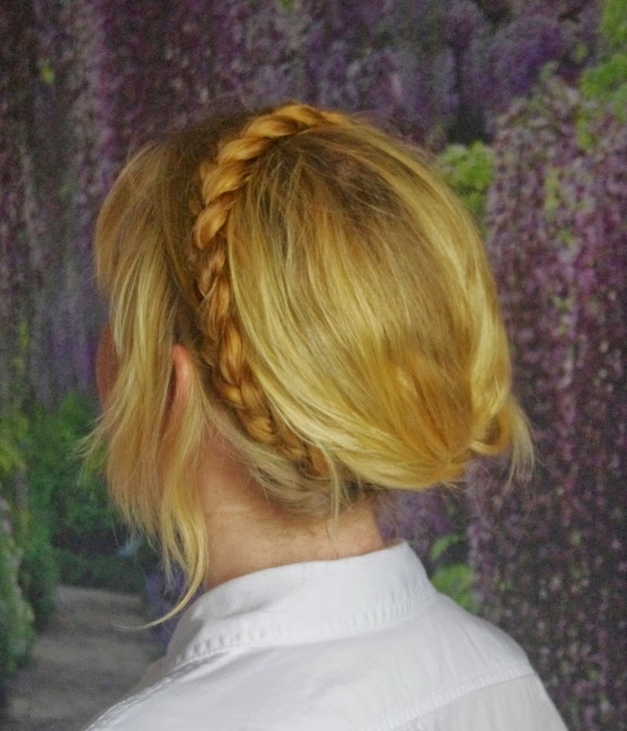 Blonde Wrap-Around Braid - Hair Style Collection