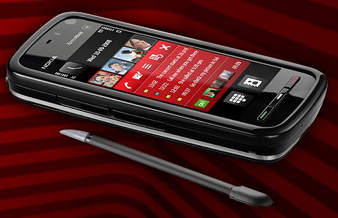 mobile phones: nokia 5800