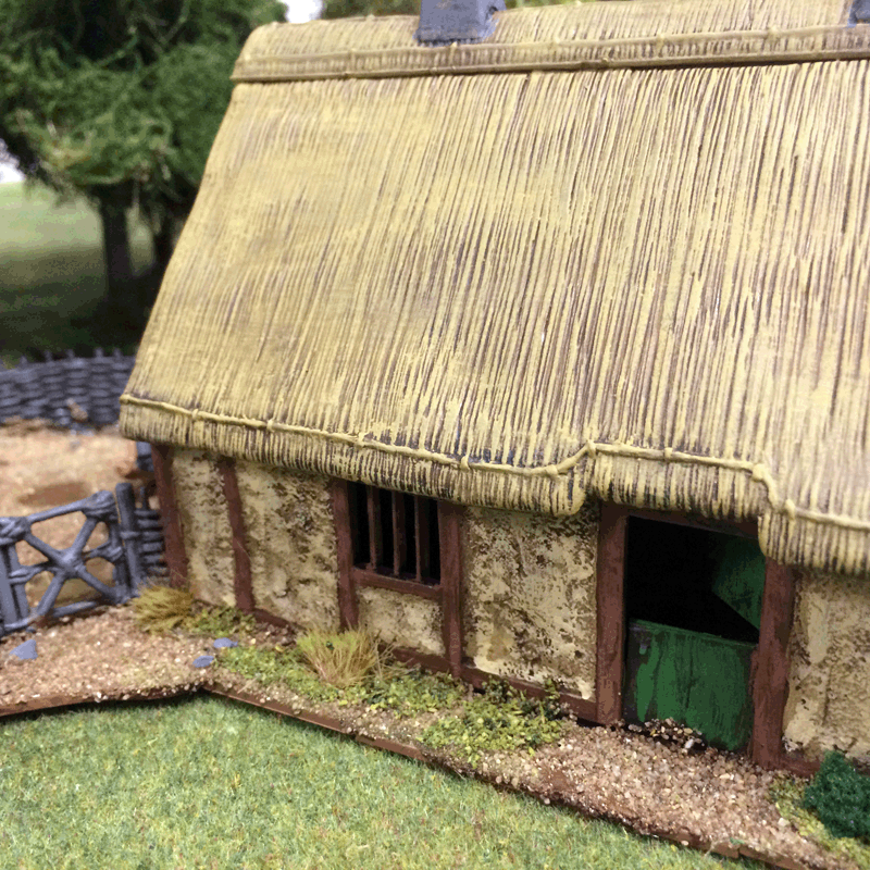 Dalauppror: Built some Perry Medieval Cottages