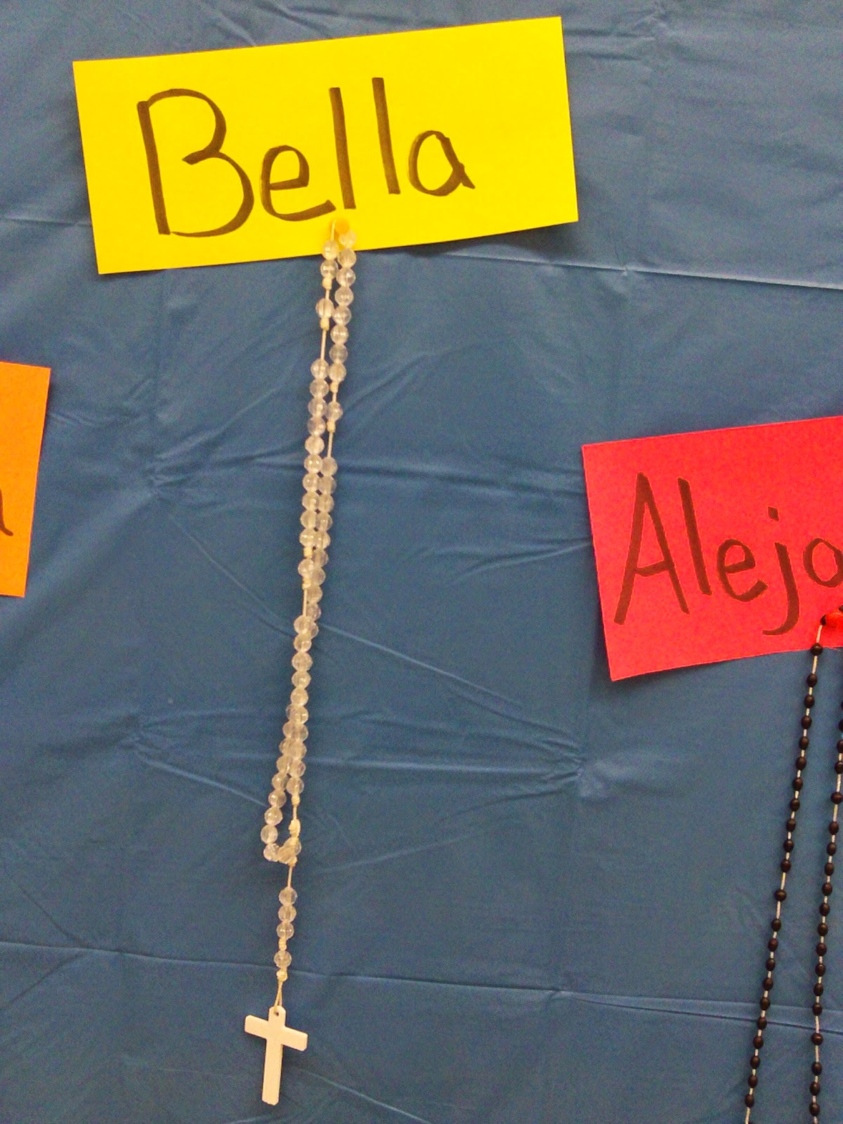 Catholic Catechism Ideas: Rosary Board