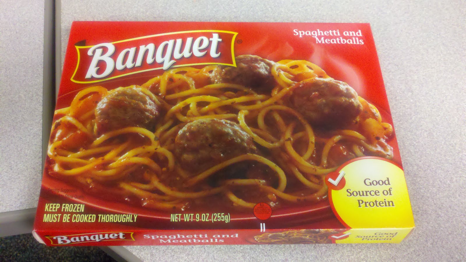 Random Dude Eats Random Food: Grocery Review: Banquet Spaghetti and ...