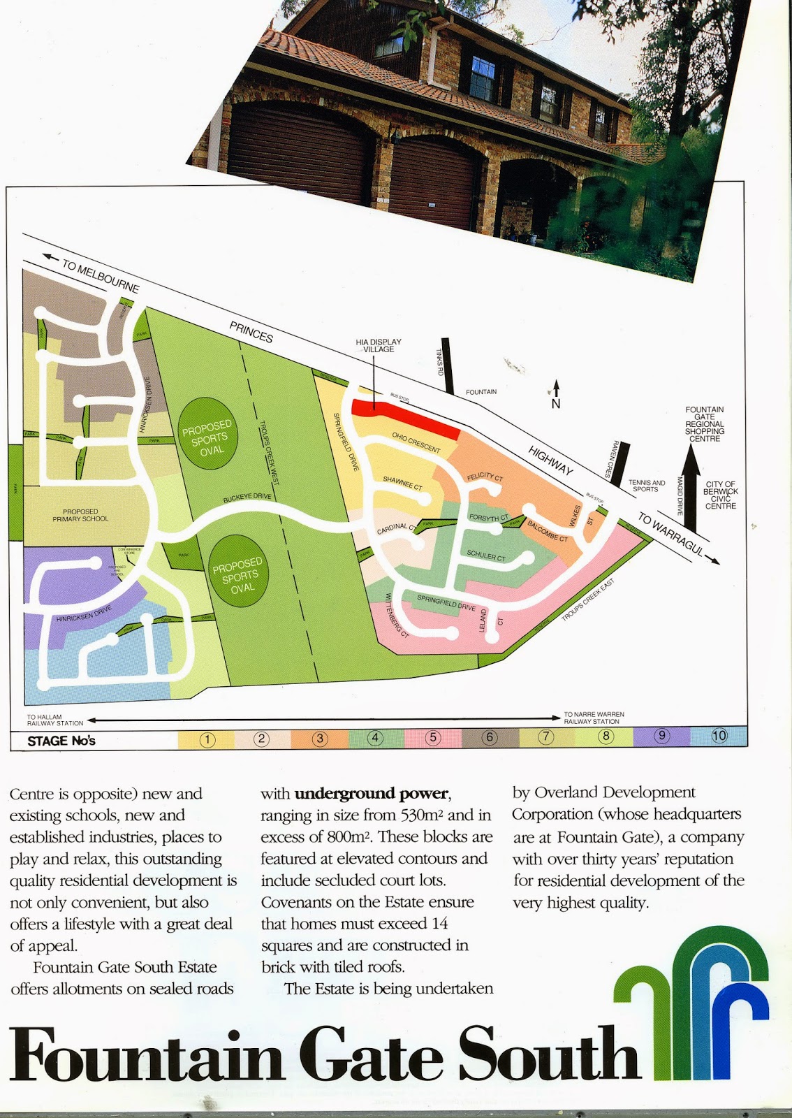 Casey Cardinia - links to our past: Fountain Gate Housing Estate