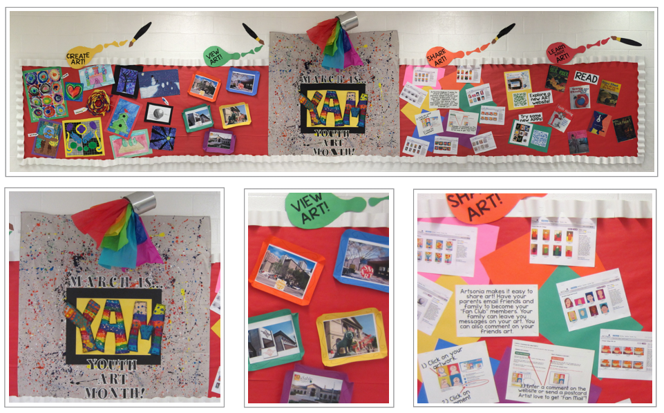 Celebrate Youth Art Month in Illinois!: Walker Elementary in Clarendon ...