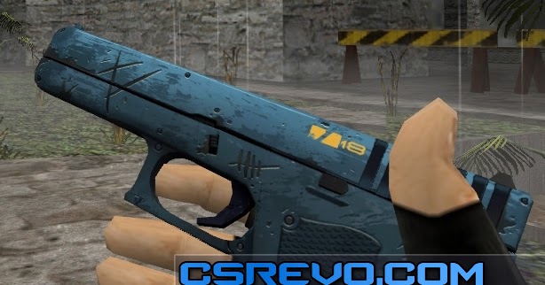 Skin Glock18 - Off World - HD CS 1.6 - CS Revo!