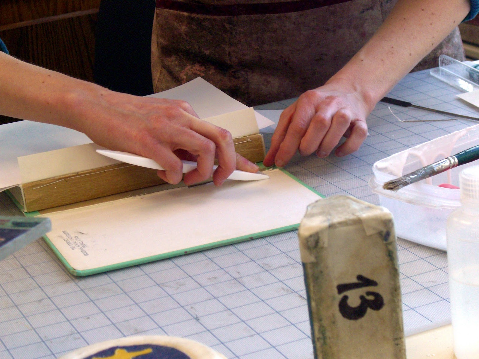 Saltzworks: Book Mending Mini Series -- Separated Spine