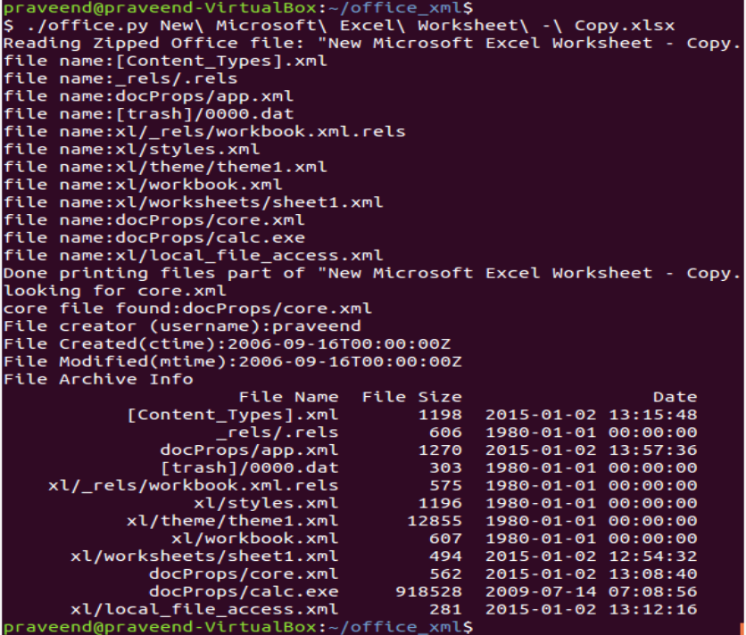 Security Unplugged !!!: Forensic Analysis of Microsoft office OOXML ...