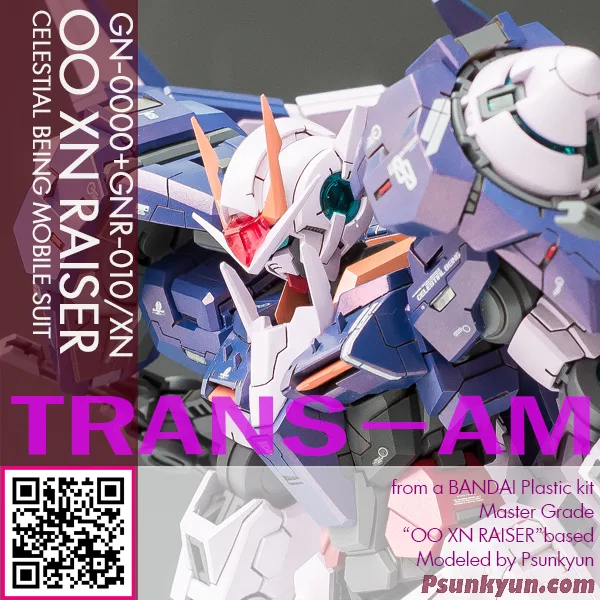 Custom Build: MG 1/100 00 XN Raiser [Trans-Am]