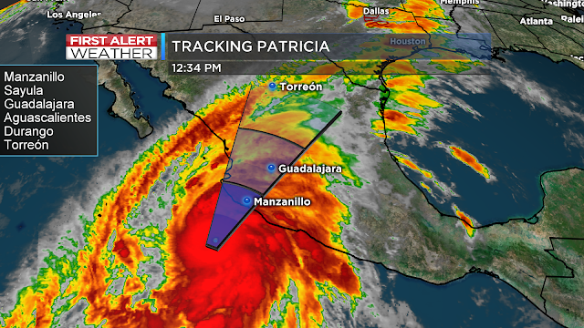 First Alert Weather : Hurricane Patricia: Record Breaking Strength