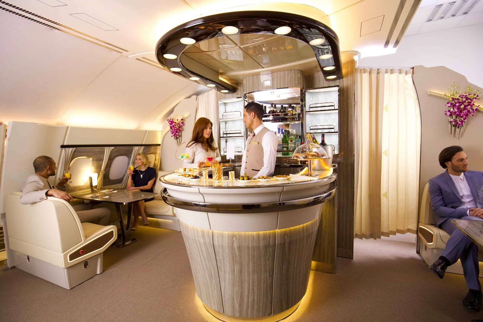 Nadra Travel & Living: Take a Look Inside Emirates's First Class Section