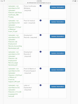 Our Canada Dream Diary: CIC AOR