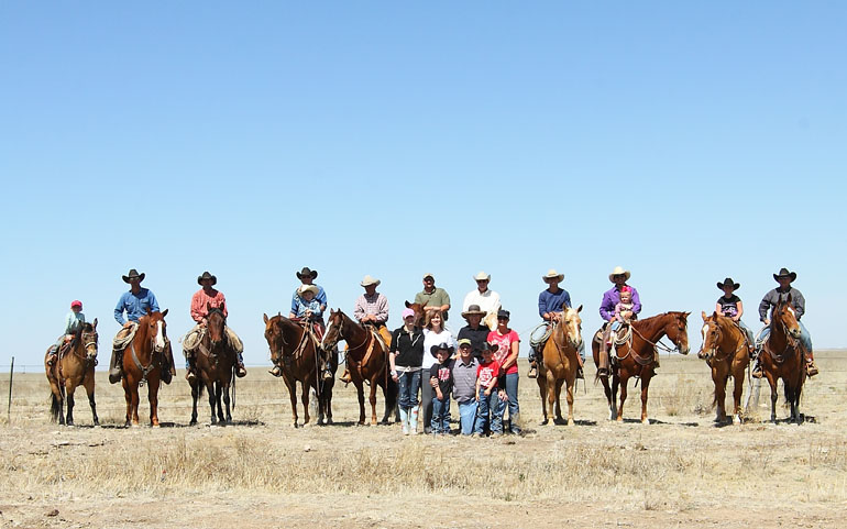 Rene Heil - Ranch Photographer: Bob Cluck Coldwater Ranch...Gruver, TX