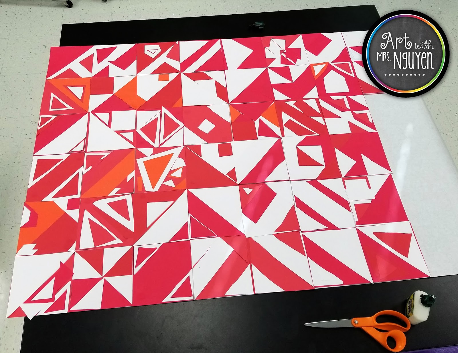 Back to School Collaborative Mural 2017 | Art with Mrs. Nguyen